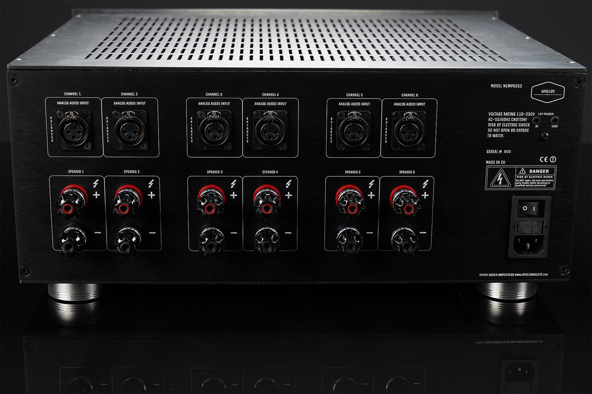 Apollon NCMP6350 Hypex Based Multichannel Class D Amplifier | Hypex ...